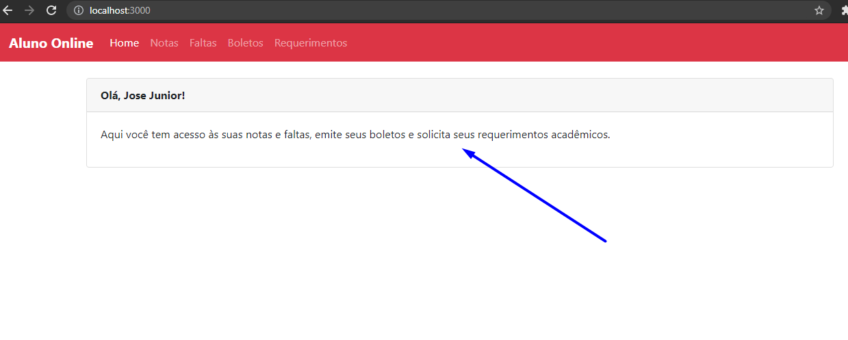 Mensagem inicial · Issue #4 · pedro-git-projects/aluno-online3 · GitHub