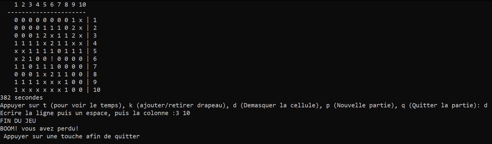 GitHub - TomH-User/Minesweeper: Projet C - Jeu du Démineur