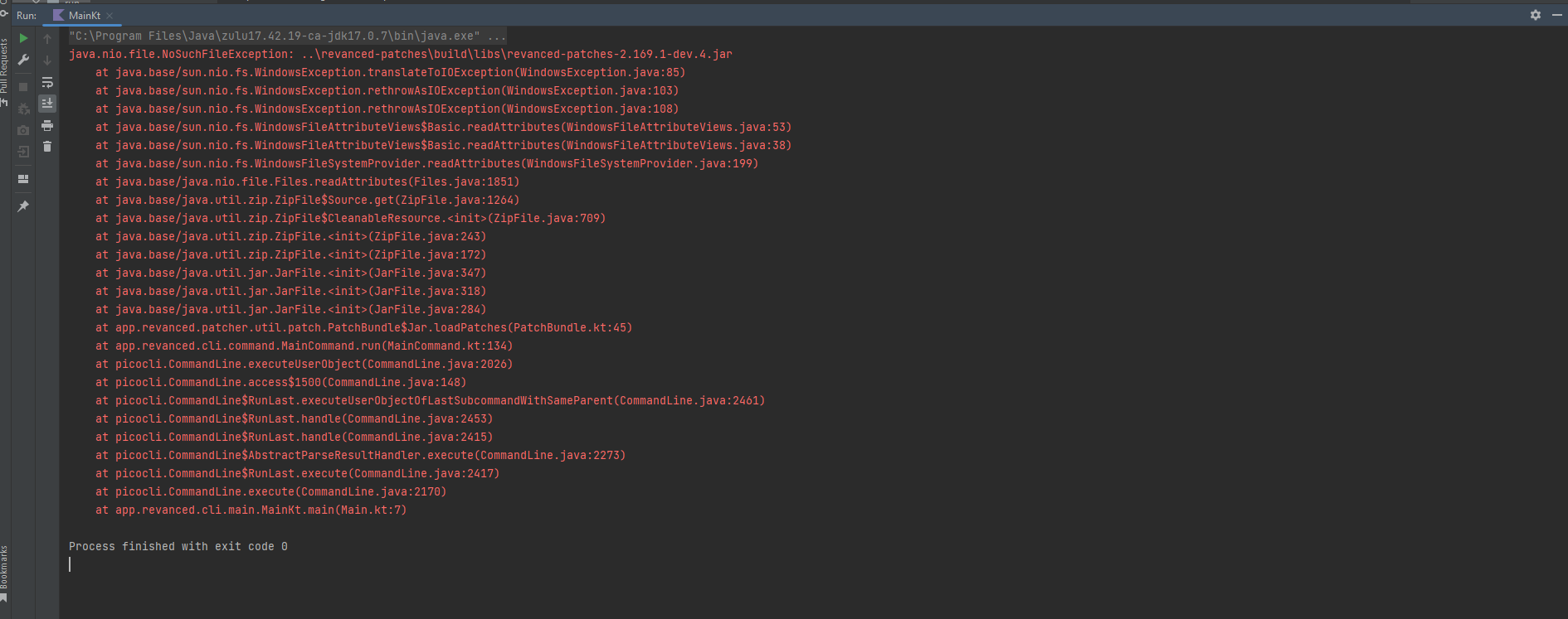 Bug · Issue 215 · Revancedrevanced Cli · Github 7927