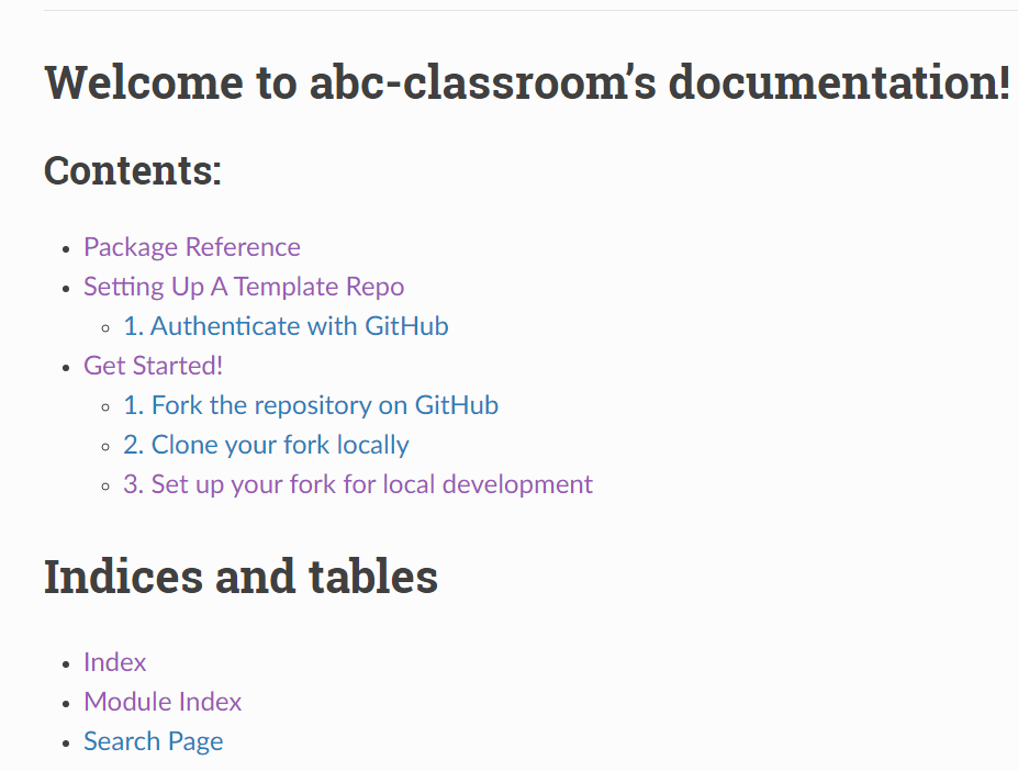 Sphinx generated ReadtheDocs pages are not rendering properly · Issue #113 · earthlab/abc ...