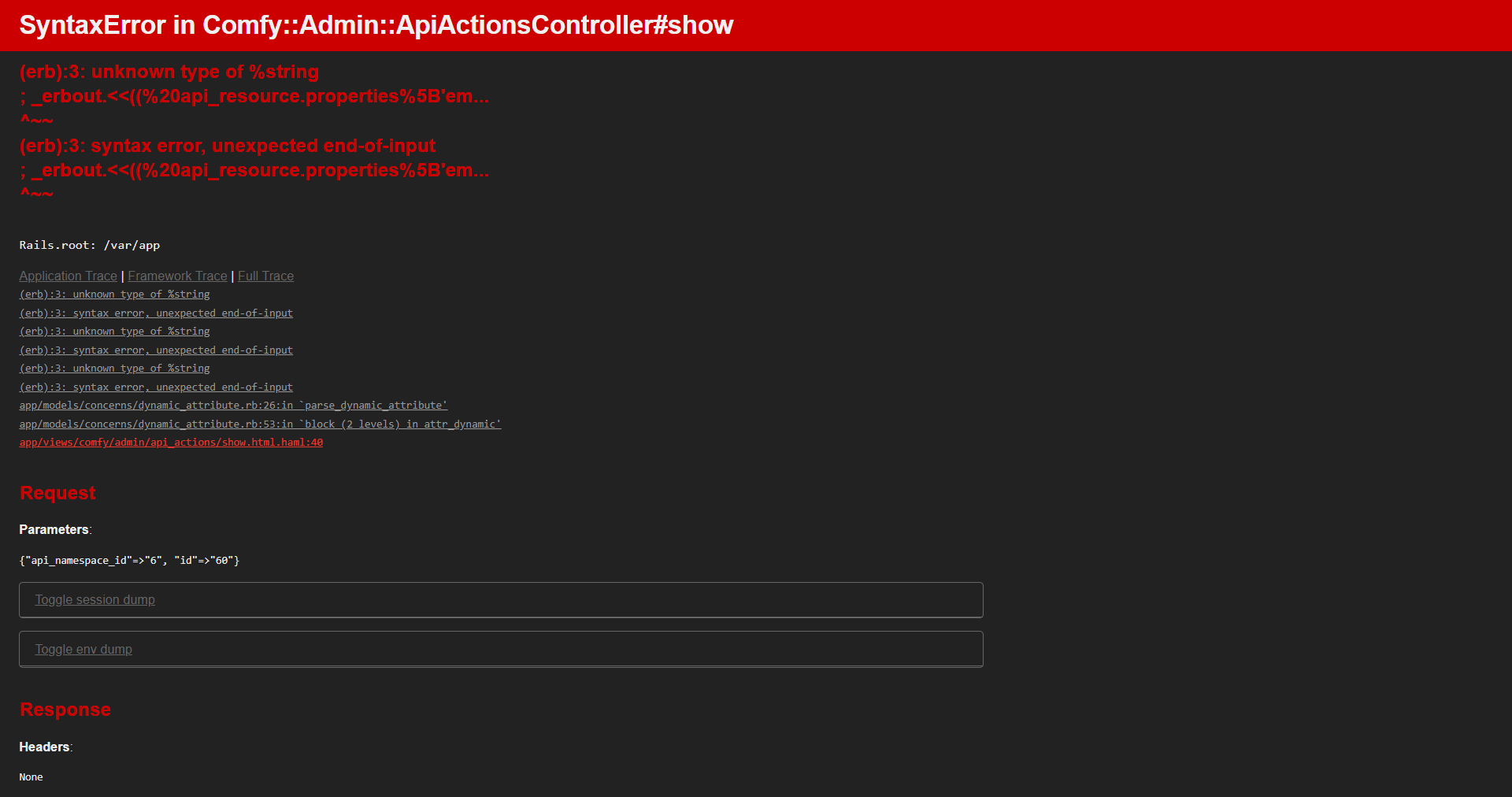 Dynamic links get broken in send_email API action once changes are saved · Issue #1052 ...