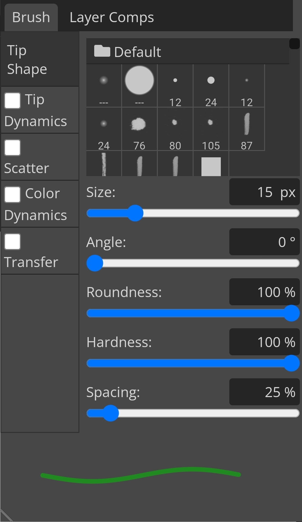Feature Request: Save Brush Tool Settings as Styles · Issue #5299 ...