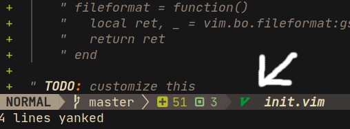 Help How To Get Rid Of Space Between Two Components · Issue 730 · Nvim Lualine Lualine Nvim