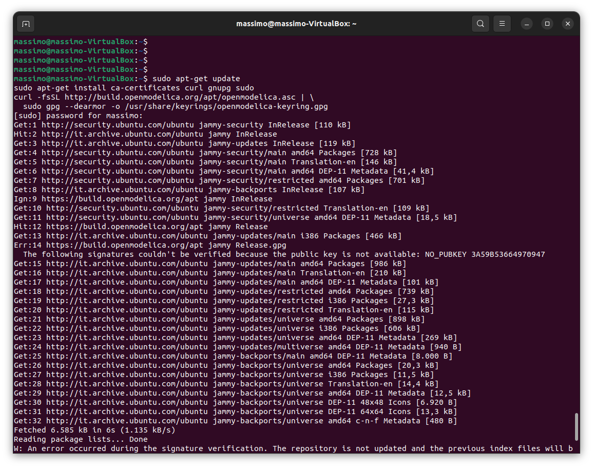 Is Ubuntu installation still working? · Issue #10469 · OpenModelica/OpenModelica · GitHub