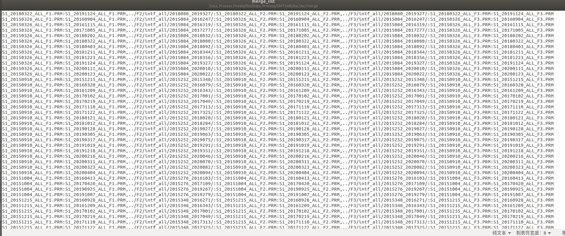 [Help]: run merge_batch.csh error · Issue #230 · gmtsar/gmtsar · GitHub