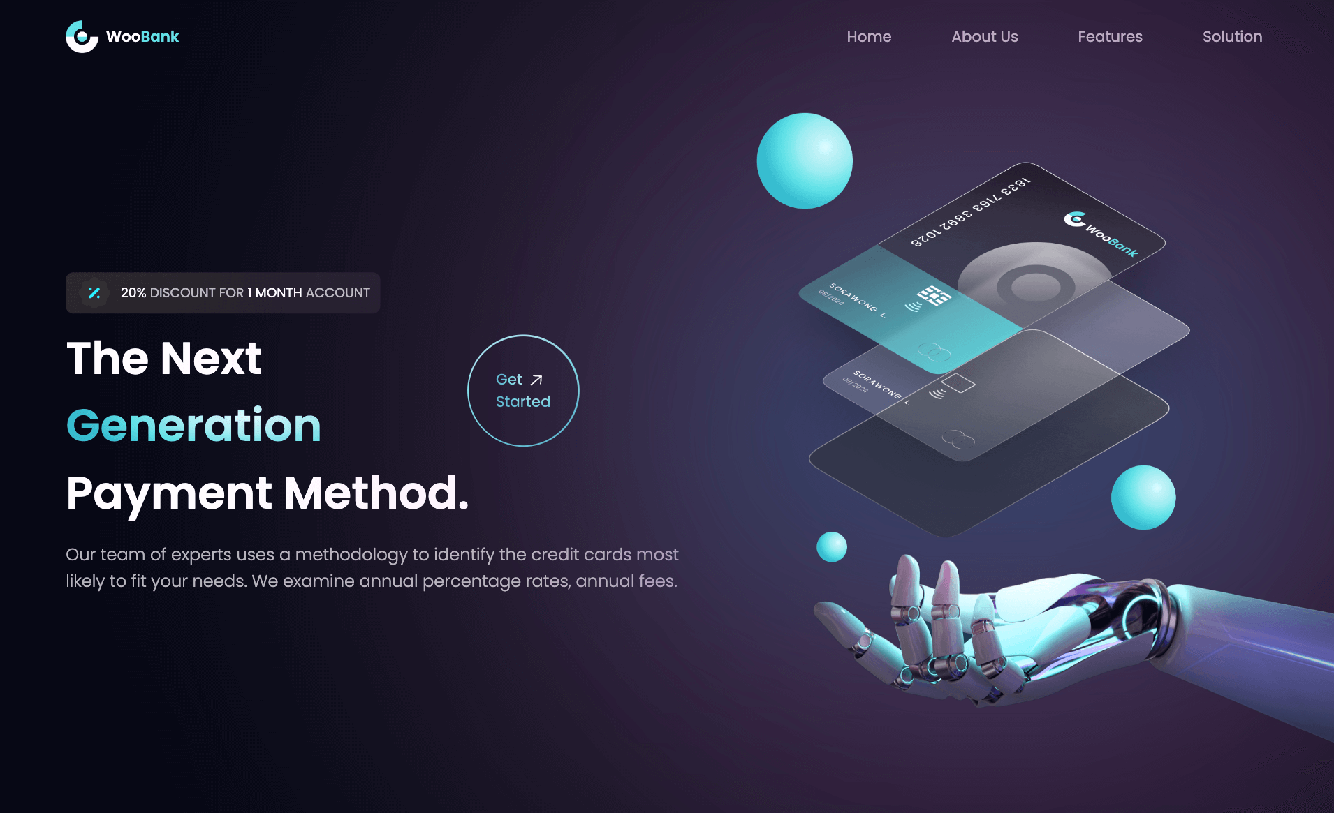 GitHub - srwx/woobank-landing-page: A fully responsive landing page ...