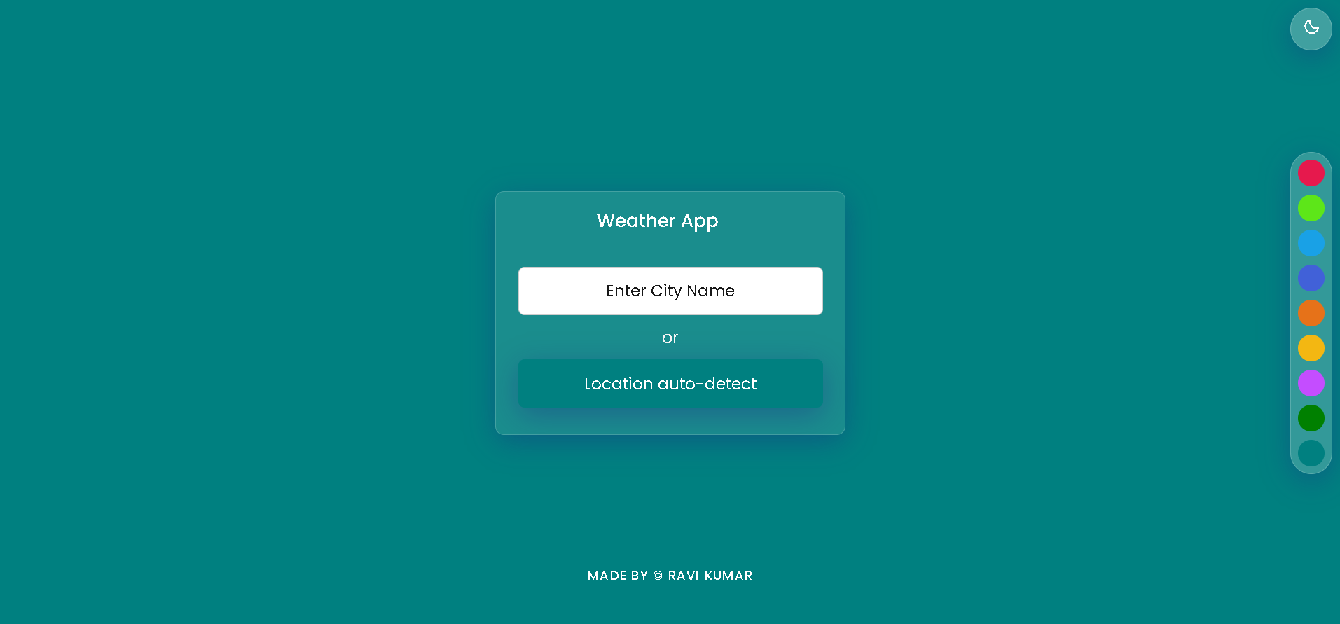 GitHub - Ravi-Dinkar/Weather_webapp
