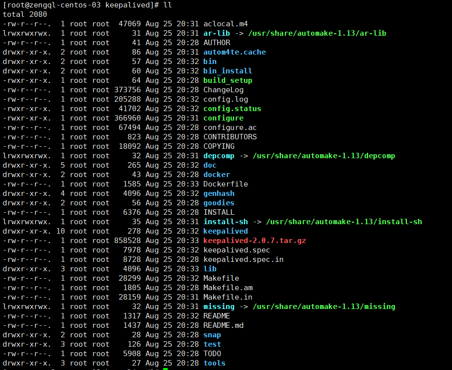 Build docker image exception · Issue #987 · acassen/keepalived · GitHub