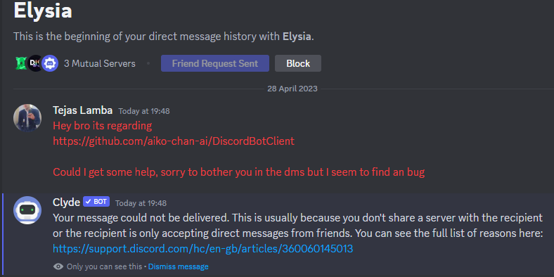 A bug maybe or my client is messed up · Issue #25 · aiko-chan-ai/DiscordBotClient · GitHub