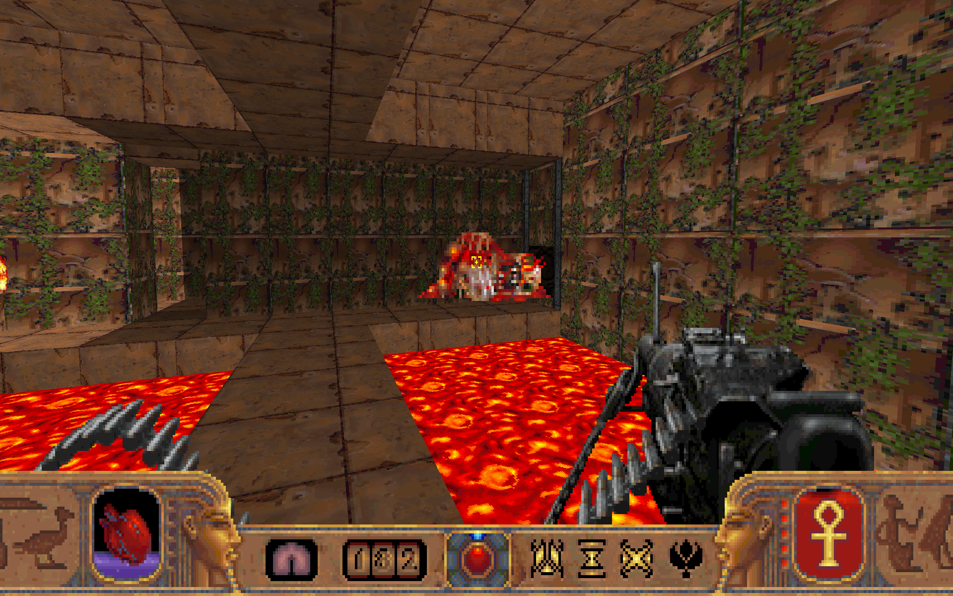 [BUG] [Powerslave/Exhumed] [Raze 1.1.2] - Using heart item causes ...