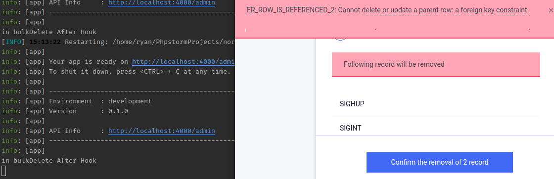 After hook for bulkDelete action does not fire after the deletion if deletion fails · Issue ...