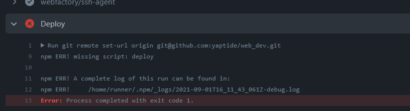 Fix missing deploy script · Issue #20 · yaptide/ui · GitHub