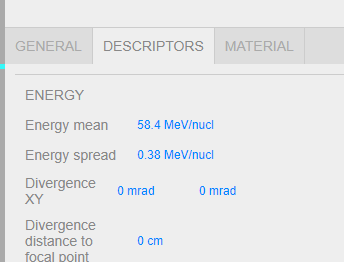Energy spread not propagate to the beam.dat · Issue #615 · yaptide/ui · GitHub