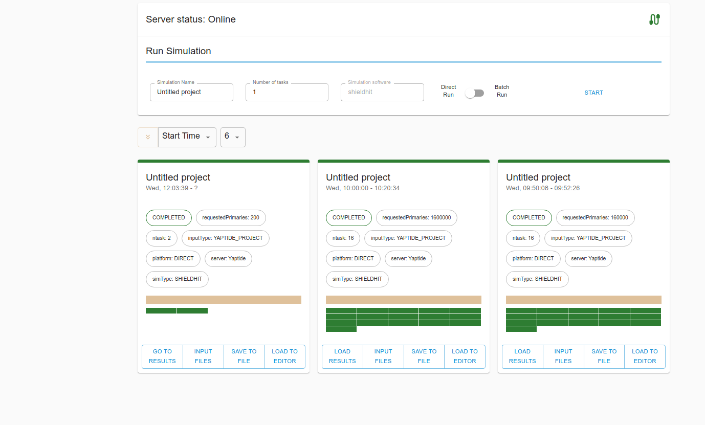 Changing simulation name has no impact, still we see "Untitled projects" · Issue #867 · yaptide ...
