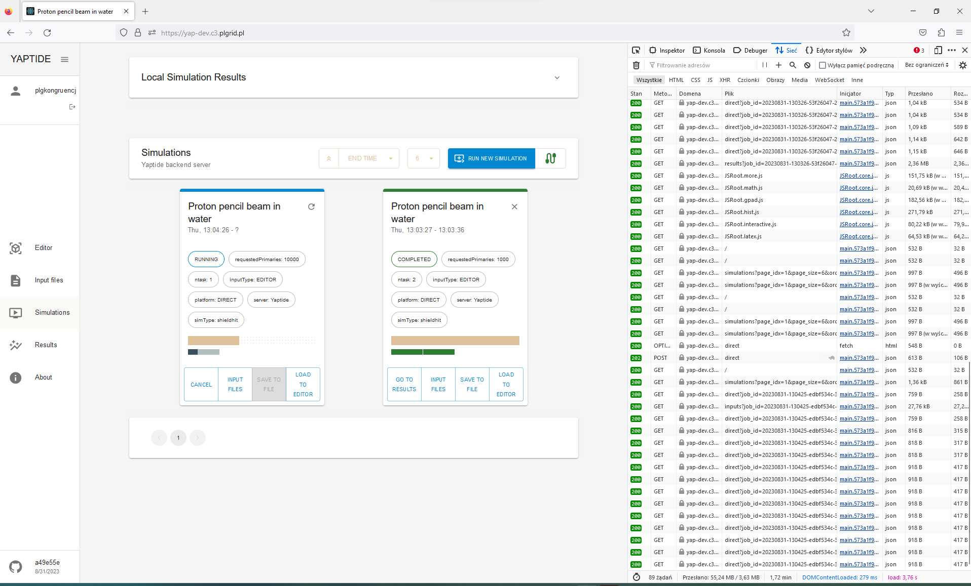 Cancel simulation being in progress · Issue #220 · yaptide/ui · GitHub