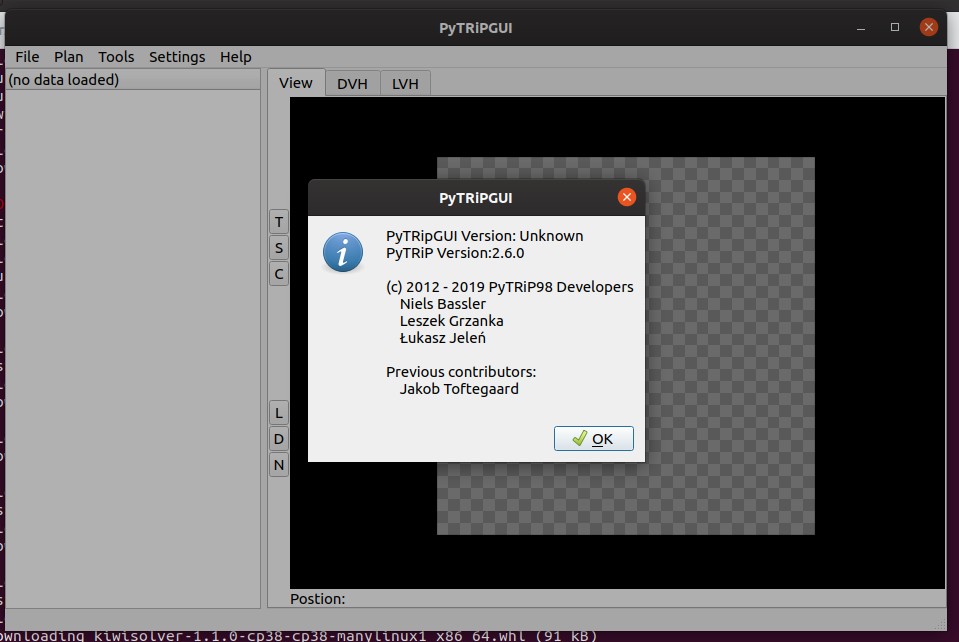 Versioning problem: not a git repository · Issue #259 · pytrip/pytripgui · GitHub