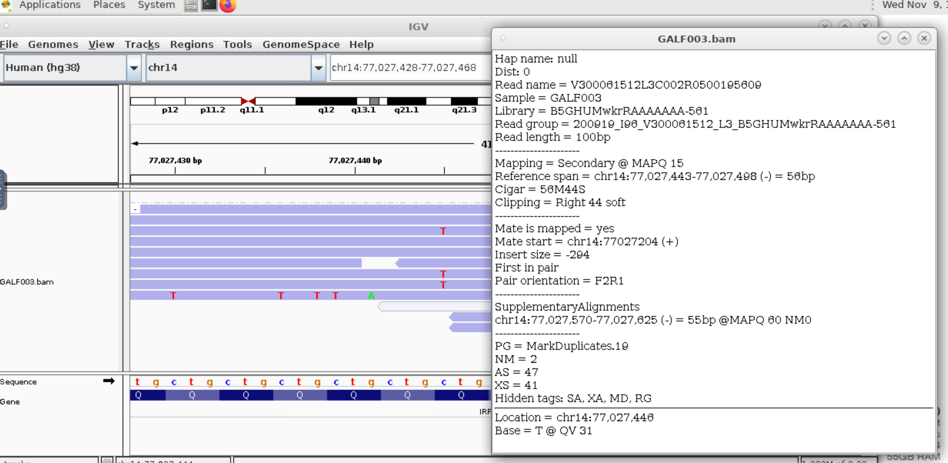 Secondary read missing when compared with IGV · Issue #1753 · samtools/samtools · GitHub