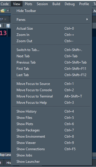 Ctrl-1 should return to popout window · Issue #4608 · rstudio/rstudio · GitHub