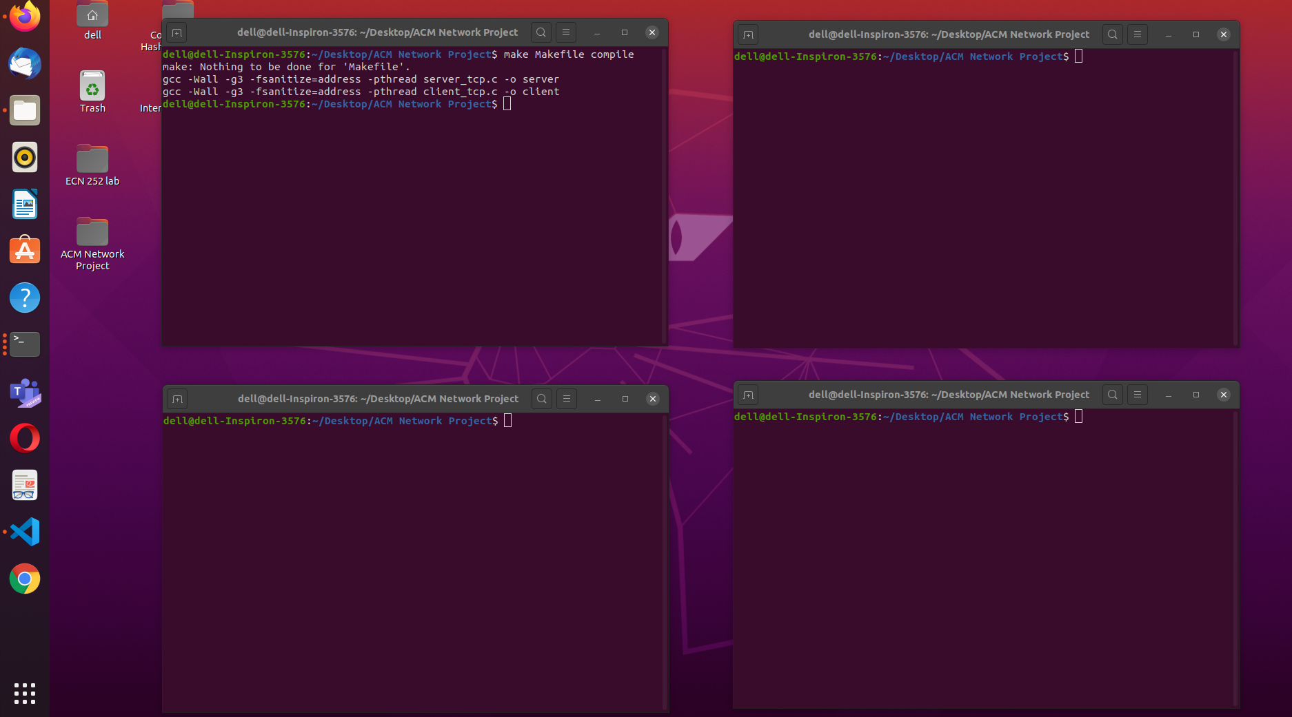 GitHub - ujjwal4384/NetworkingProject: Client-server communication using TCP/IP protocol