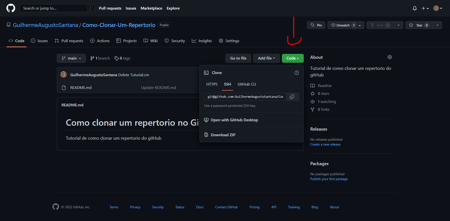 GitHub - GuilhermeAugustoSantana/Como-Clonar-Um-Repertorio: Tutorial de como clonar um ...