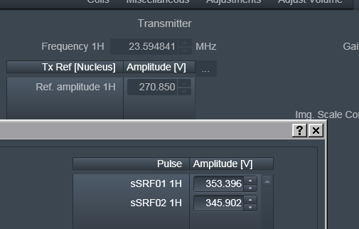 [Siemens interpreter sequence] RF Amplitude not exact error when patient table move requested ...