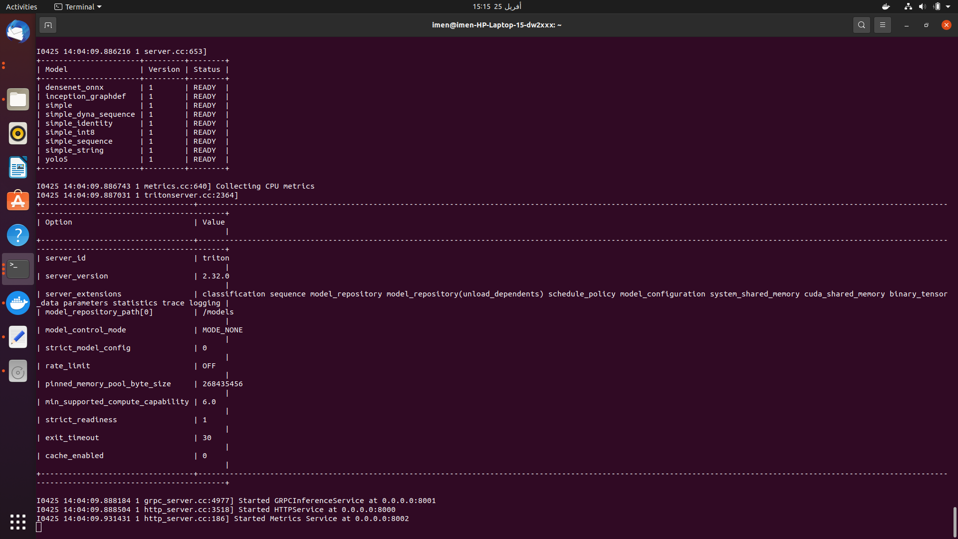 Deploy yolov5 Model with Triton Inference Server issue and error : expecting model output to be ...