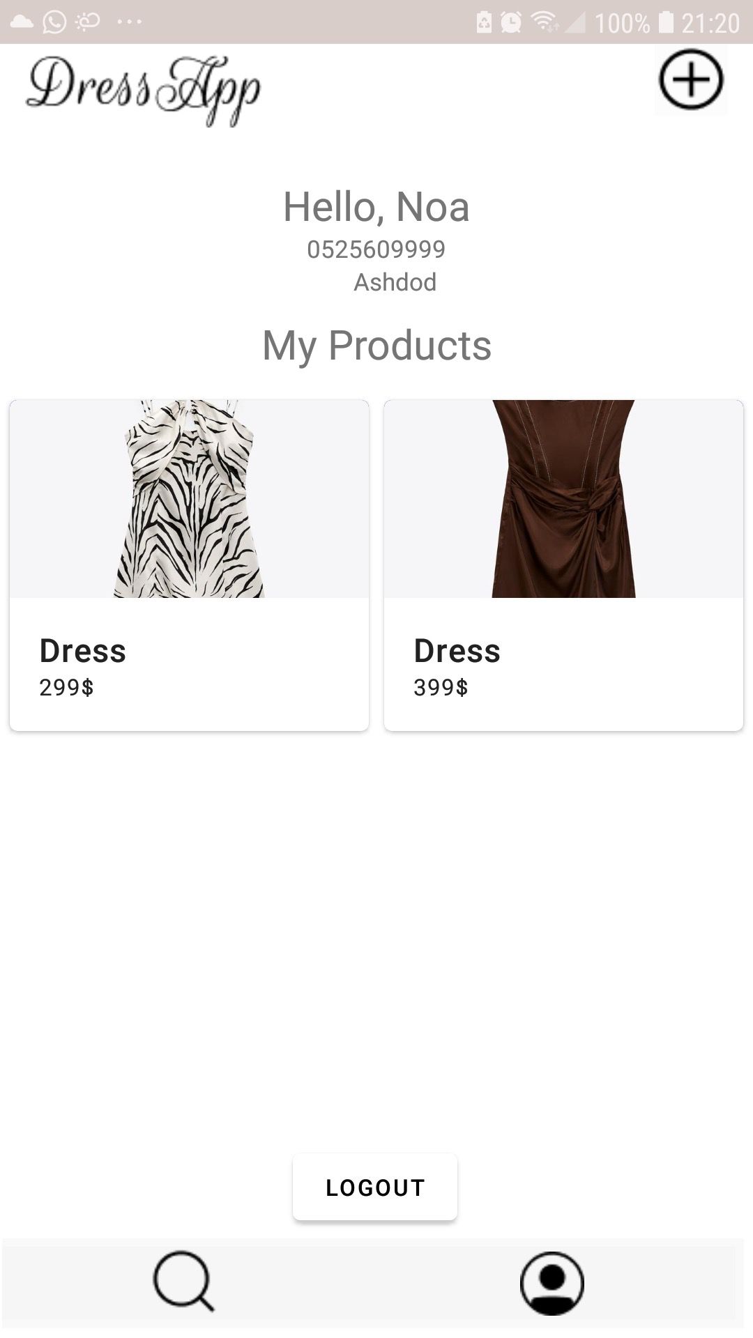 GitHub - davidevenhaim/DressApp: DressApp - Android java based app to ...