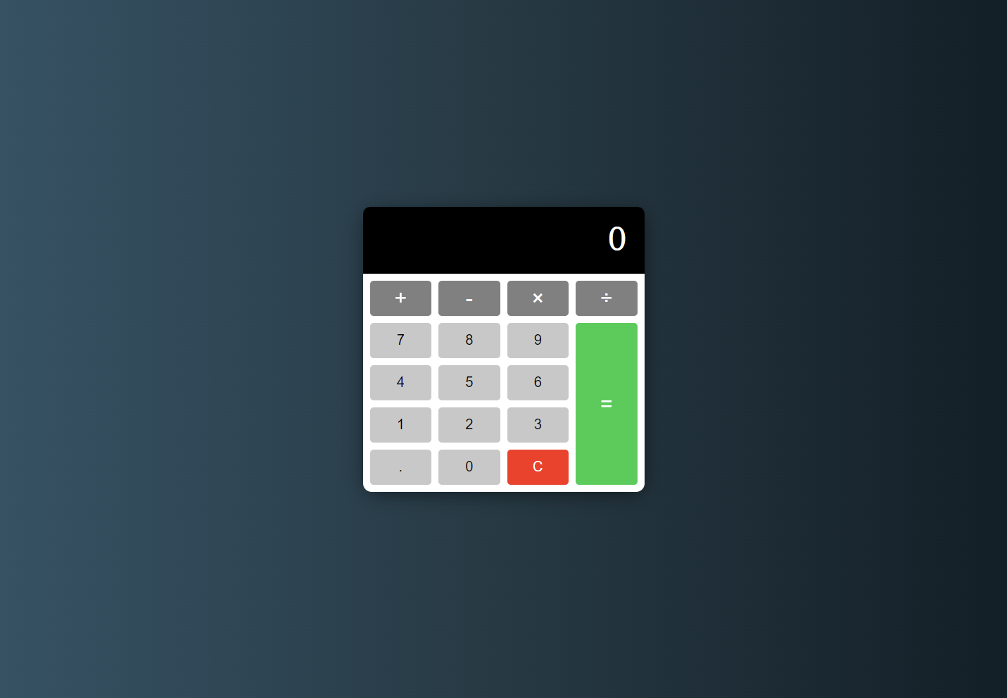 GitHub - neonagat/calculator