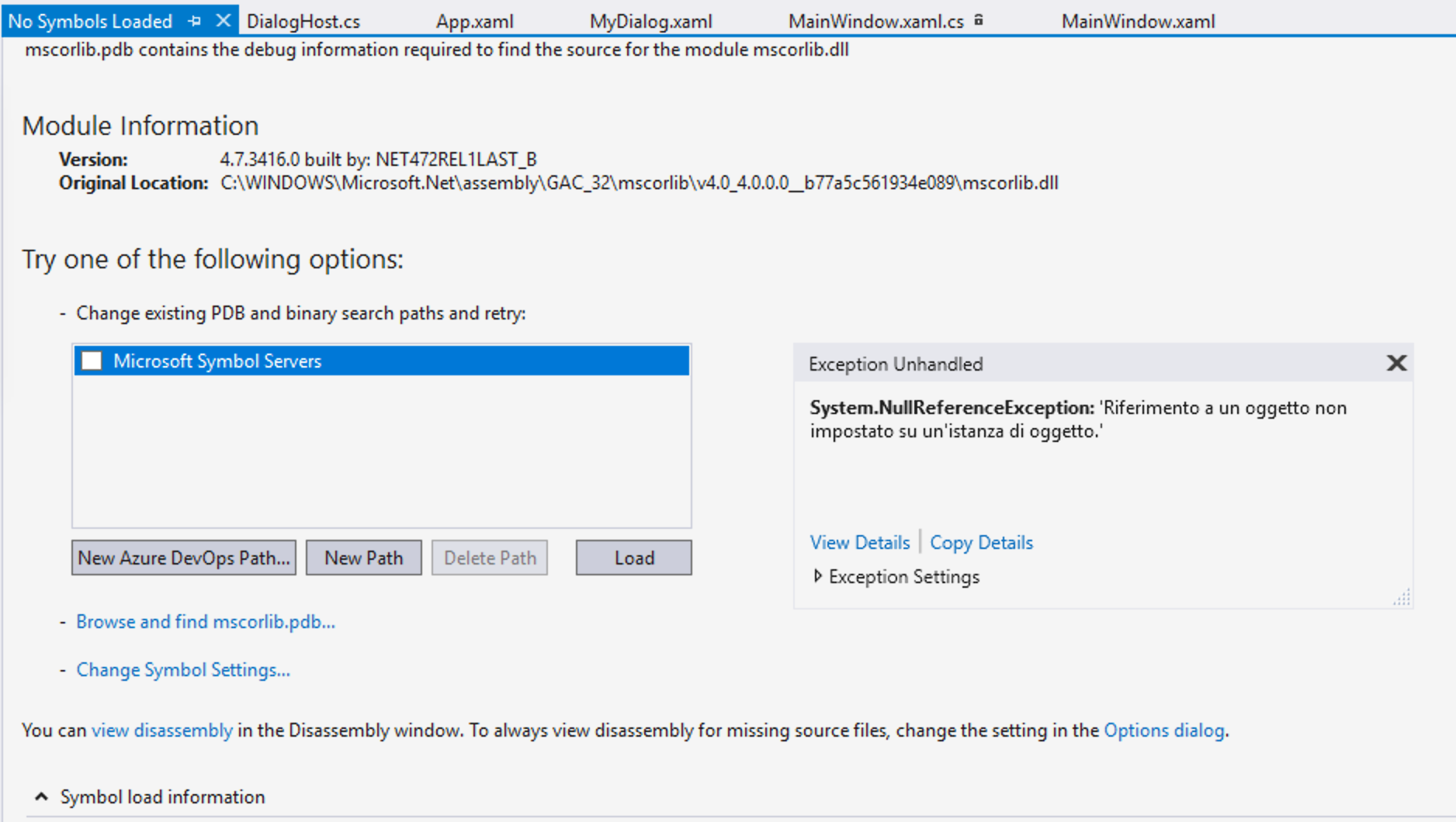 Exception closing DialogHost with CloseOnClickAway enabled · Issue #1271 · MaterialDesignInXAML ...