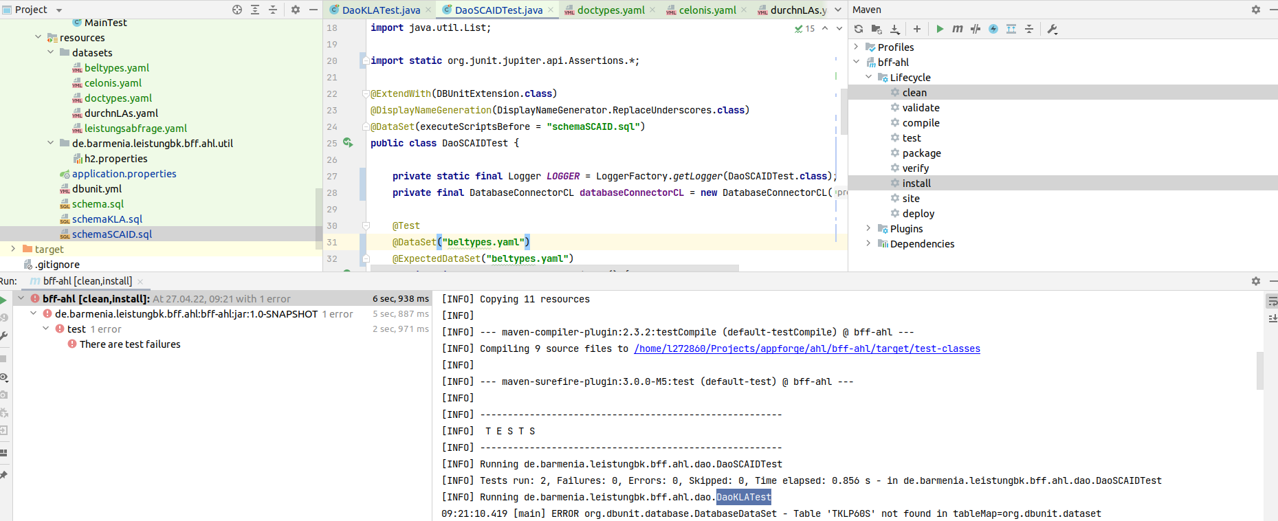 Multiple Schema.sql only run locally · Issue #448 · database-rider/database-rider · GitHub