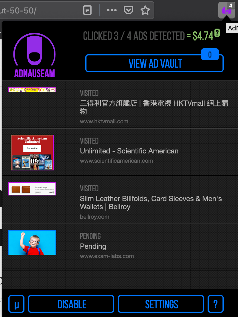 No ads are collected · Issue #1778 · dhowe/AdNauseam · GitHub