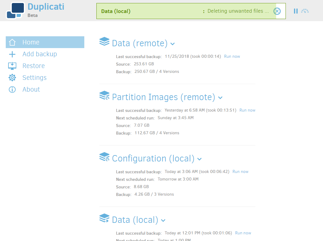 Minor issue: Improving the State/Progress-Bar text · Issue #3041 · duplicati/duplicati · GitHub