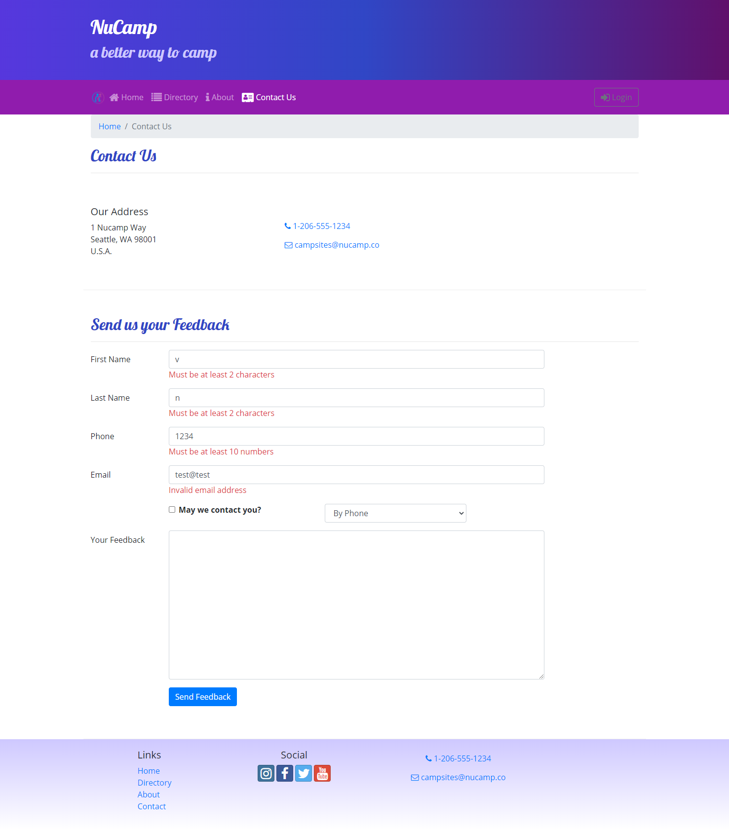 GitHub - chastellano/React-Nucampsite: Learning React