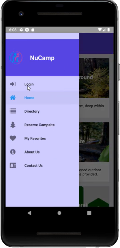 GitHub - chastellano/React-Native-Nucampsite