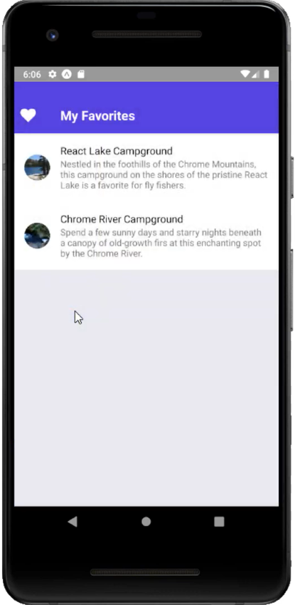 GitHub - chastellano/React-Native-Nucampsite