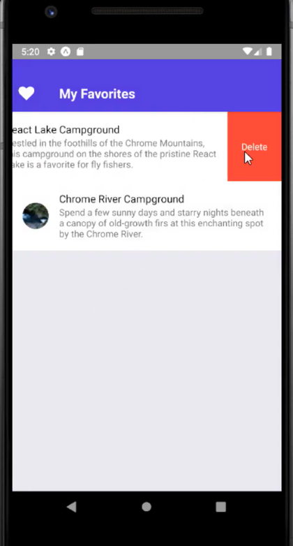 GitHub - chastellano/React-Native-Nucampsite