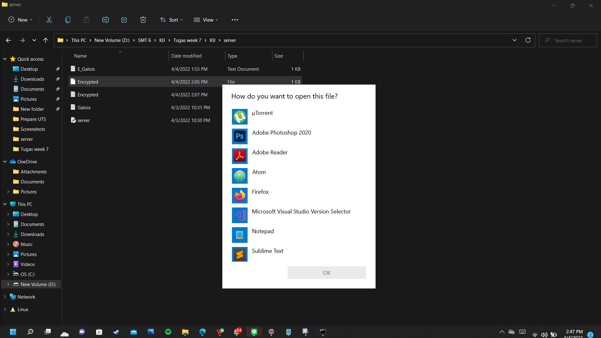 GitHub - russkiymalchik/Assignment-Network-and-Information-Security