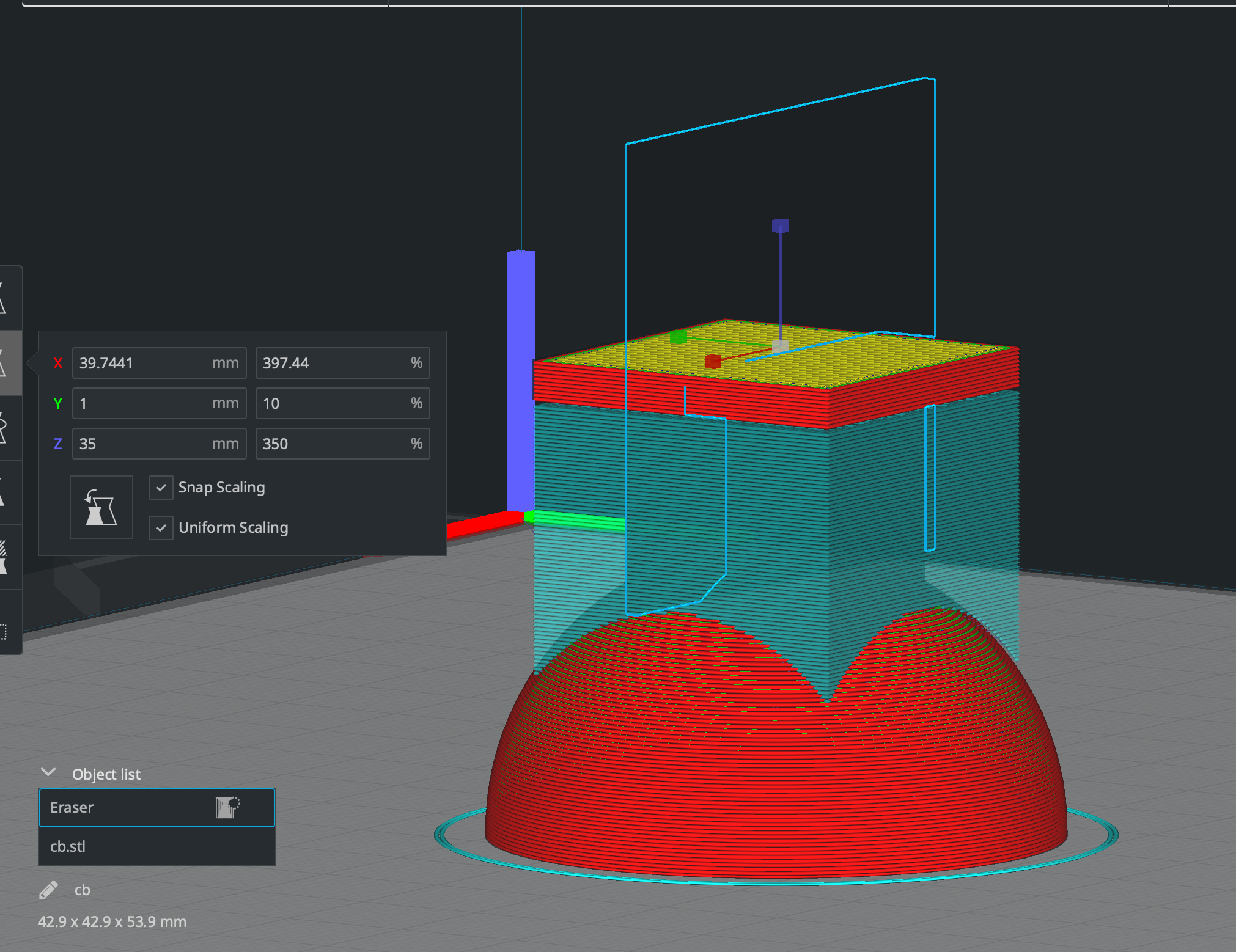 Support Blocker Doesnt work if under 5mm wide · Issue #9254 · Ultimaker ...