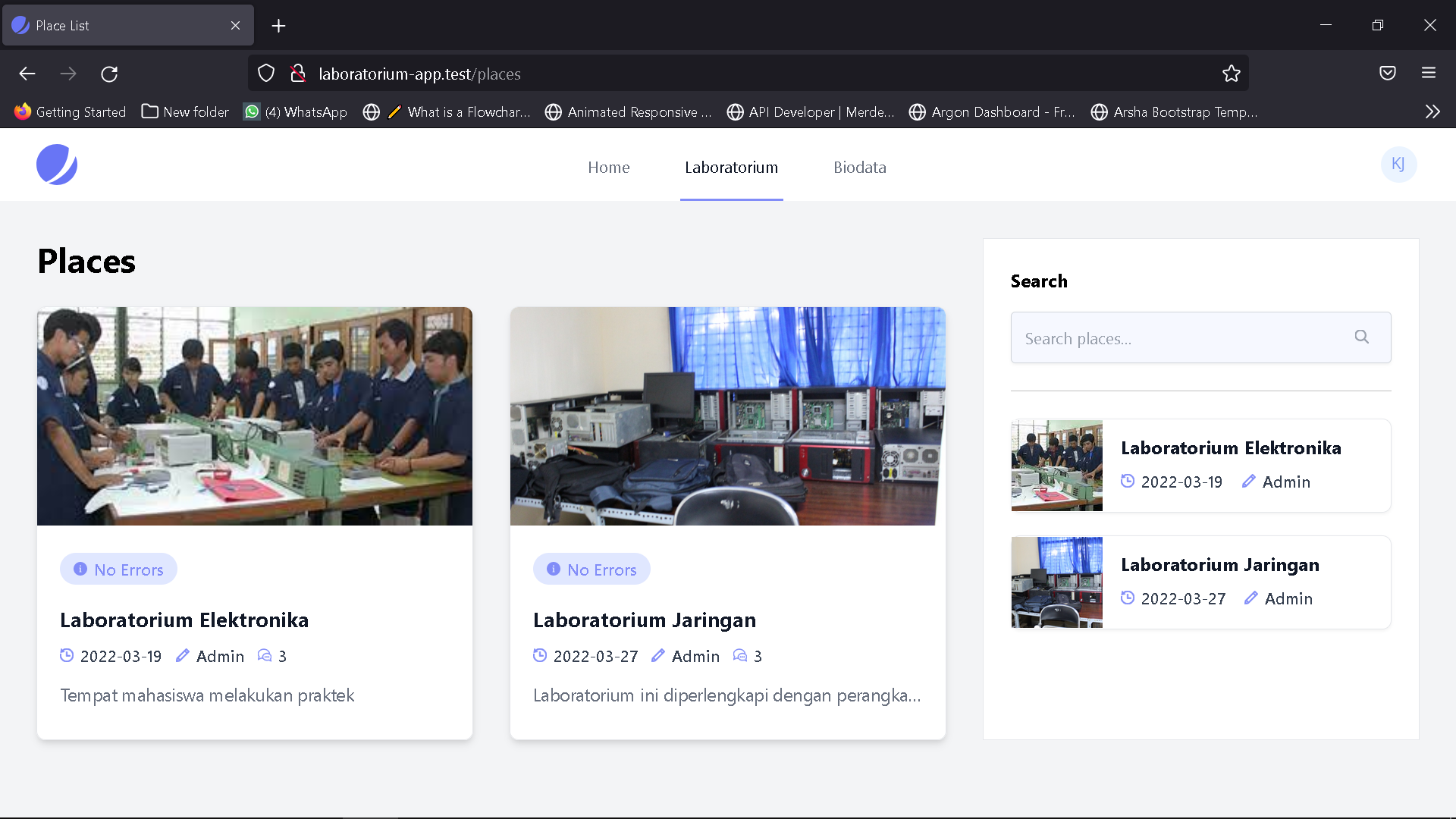 GitHub - nibroos/laboratorium-app: A dashboard laboratory management ...