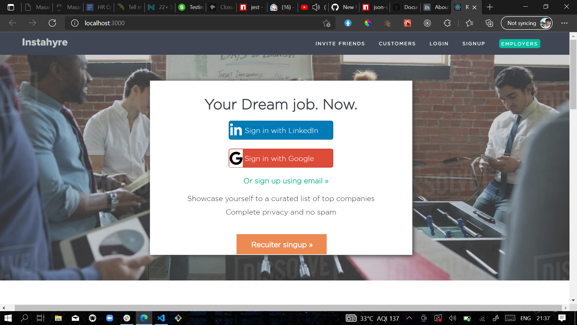 GitHub - Abhi15git/Instahyre: Instahyre is an advanced hiring platform ...