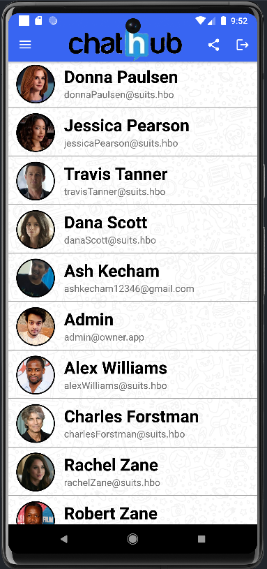 GitHub - AbhikritiMoti/ChatHub: Android chat application developed with Android Studio, using ...