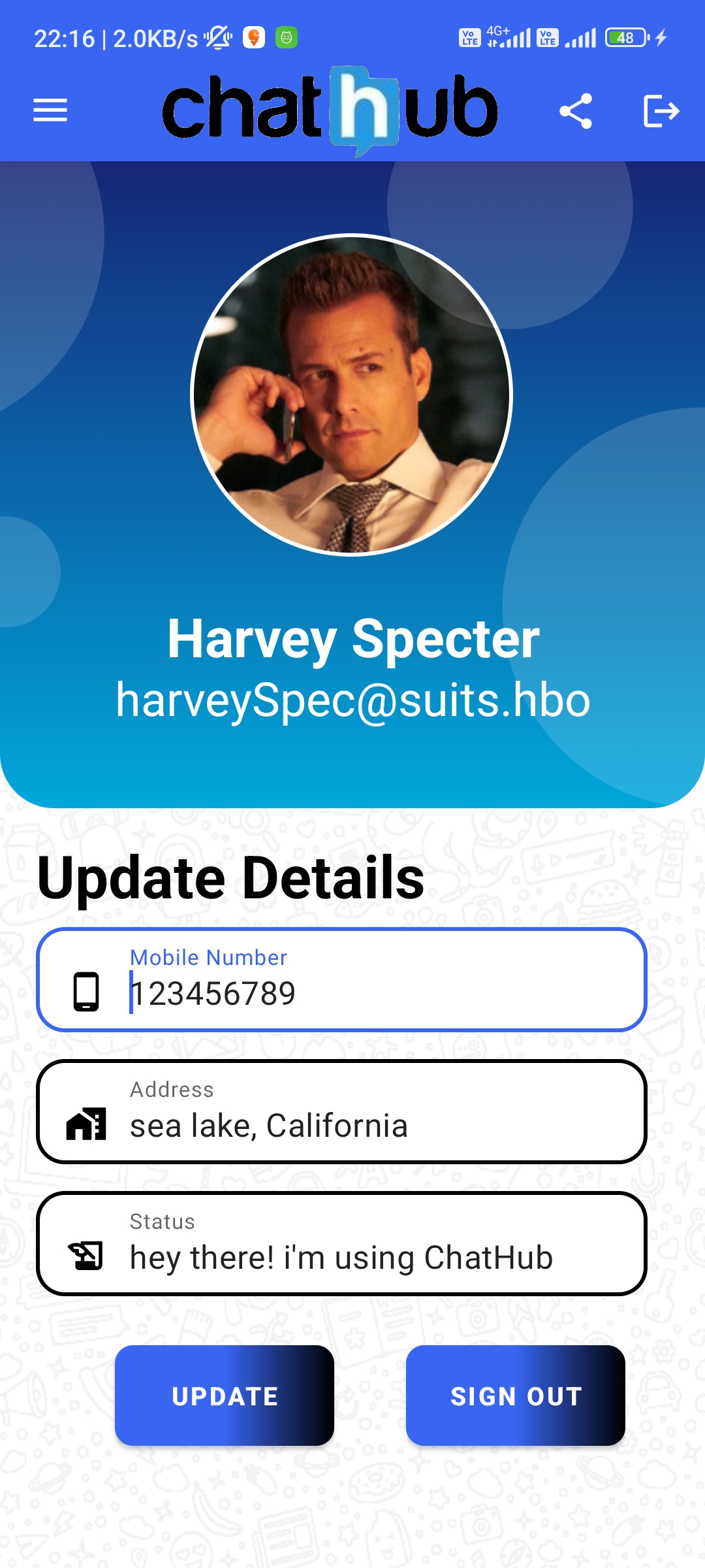GitHub - AbhikritiMoti/ChatHub: Android chat application developed with ...