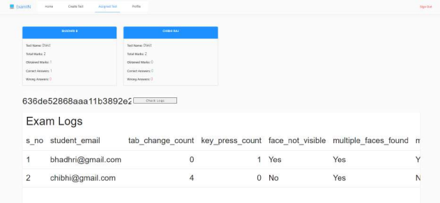 GitHub - Bhadhri03/Auto-Proctored-Examination: It is a comprehensive exam platform build to ...