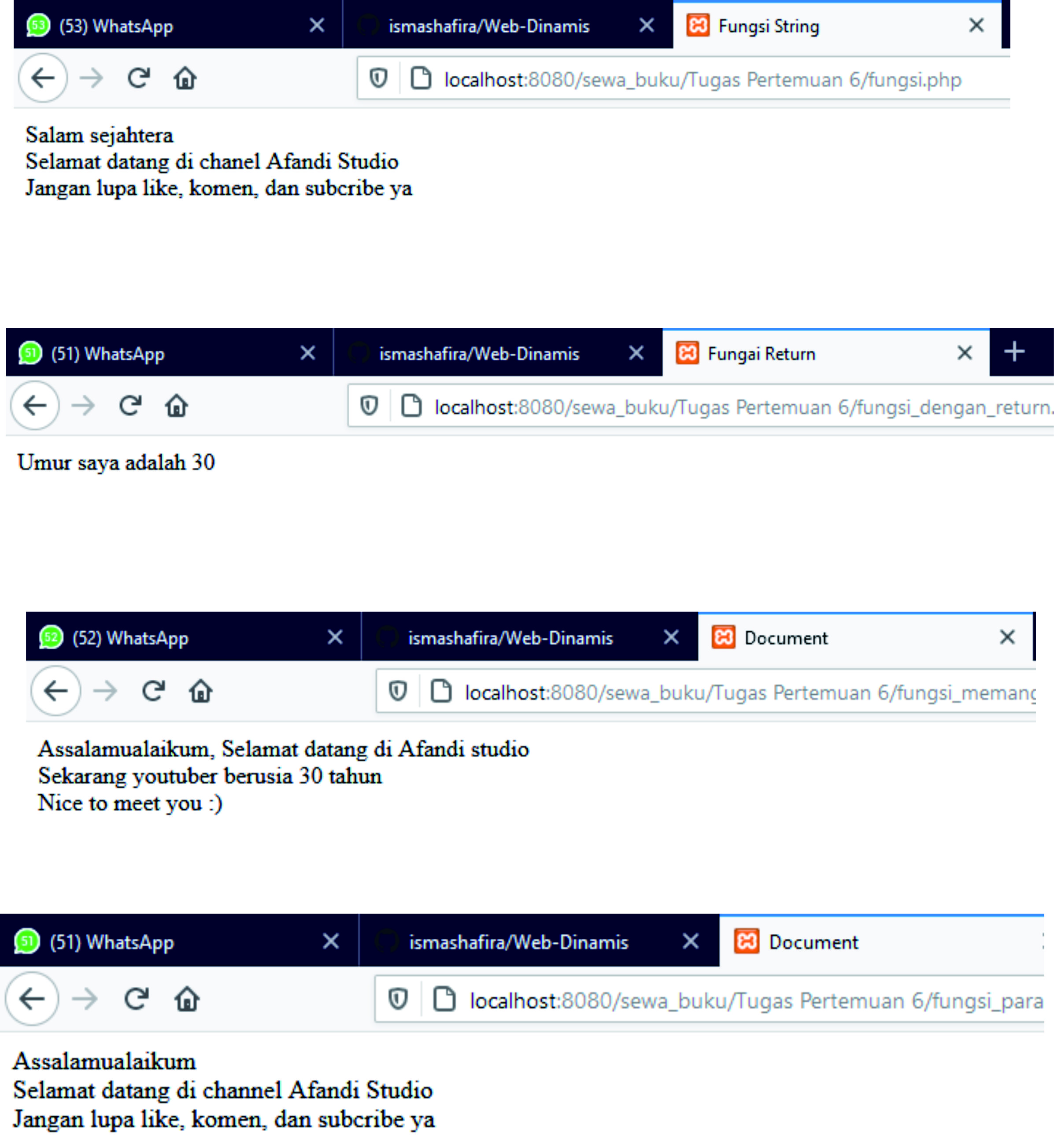 GitHub - ismashafira/Web-Dinamis