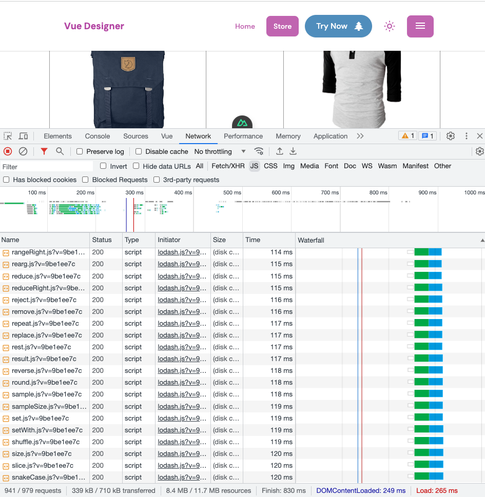 Lodash-en doesn't seem to be tree-shaken · Issue #465 · nuxt/ui · GitHub