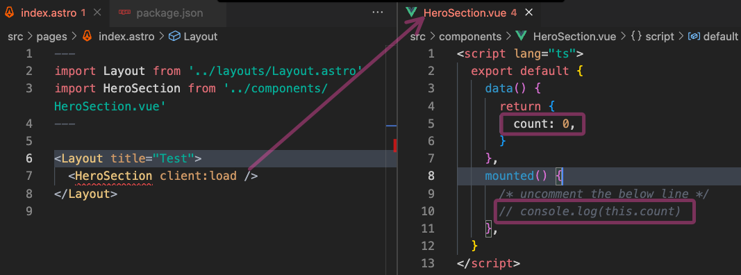 HMR doesn't work on Vue components · Issue #8071 · withastro/astro · GitHub