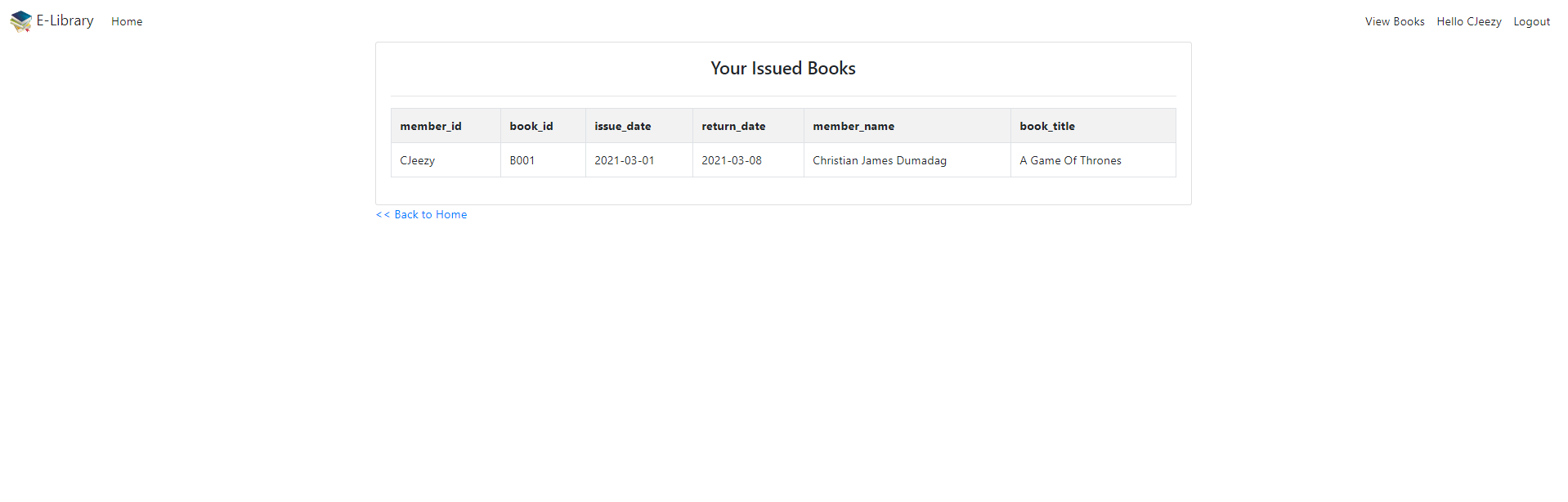 GitHub - CJeezy/LibraryManagement
