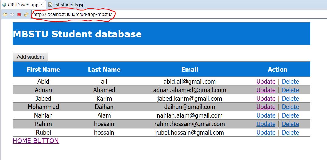 GitHub - daihan054/Student-Database-CRUD-Webapplication