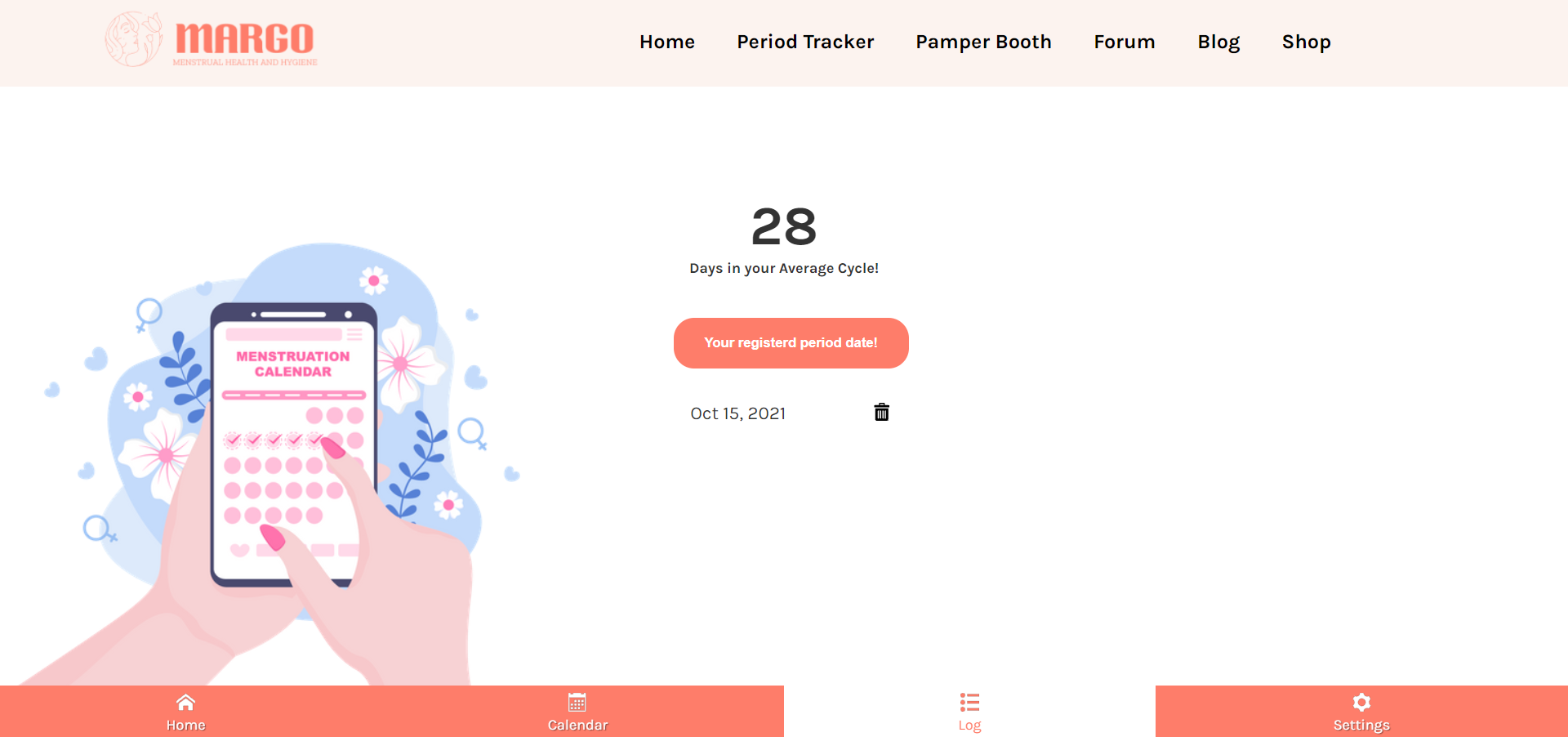 GitHub - pooja-gera/Margo-Menstrual-Health