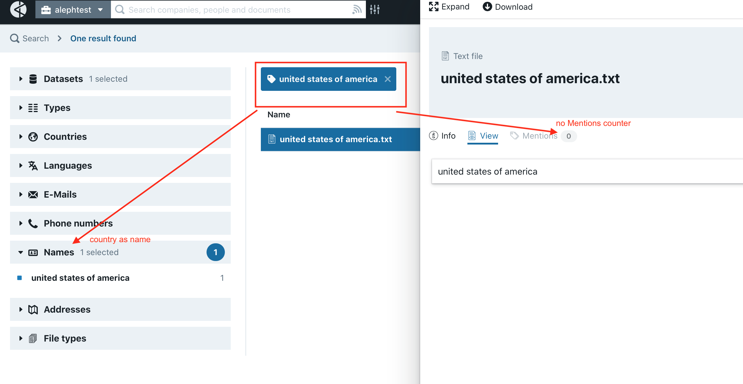 entity recognition inconsistent or depends on MIME Type · Issue #1436 · alephdata/aleph · GitHub